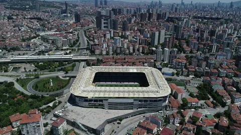 Ulker Stadium Fenerbahce Sukru Saracoglu... | Stock Video | Pond5