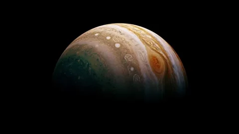Ultra-Realistic 3D Jupiter Animation | Stock Video | Pond5