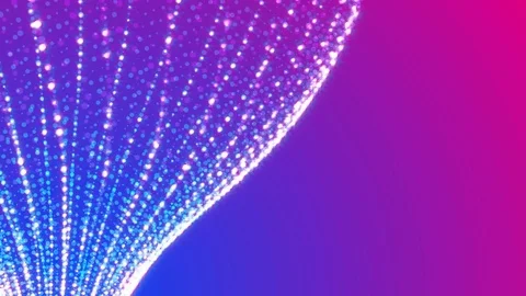 Ultra violet lines wave animation on pur... | Stock Video | Pond5