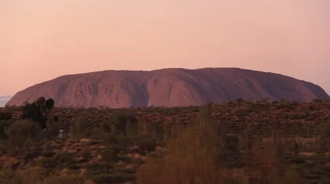 Uluru, Ayers Rock Outback Australian Lan... | Stock Video | Pond5