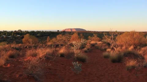 Uluru, Ayers Rock Outback Australian Lan... | Stock Video | Pond5
