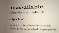Incontrovertible Definition