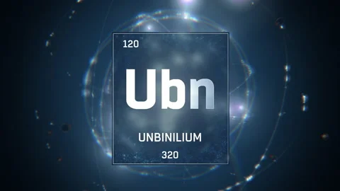 Unbinilium as Element 120 of the Periodi... | Stock Video | Pond5