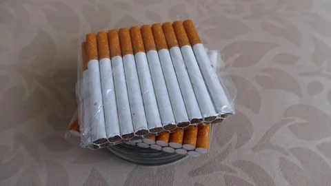 Cigarette Package Stock Video Footage | Royalty Free Cigarette Package ...