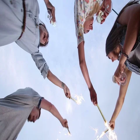 Firework Toast Stock Videos – Royalty-Free HD & 4K Videos