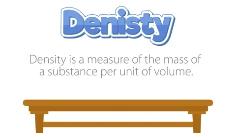 Understanding Density Through Visual Ani... | Stock Video | Pond5