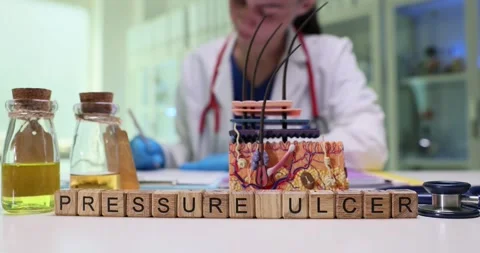 Understanding Pressure Ulcers Visuals in... | Stock Video | Pond5