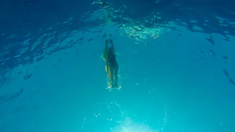 Underwater Dance Stock Video Footage | Royalty Free Underwater Dance ...