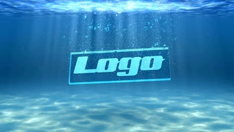 Underwater logo ~ After Effects Project #82299605 | Pond5