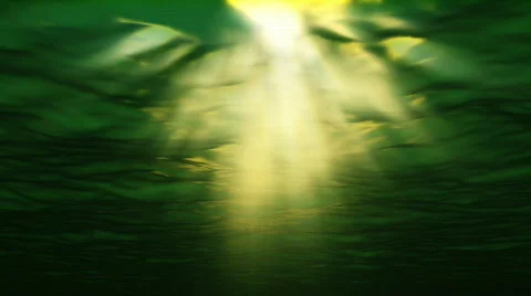 Underwater Scene Animation 03 | Stock Video | Pond5