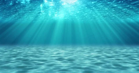 Underwater scene realistic animation wit... | Stock Video | Pond5