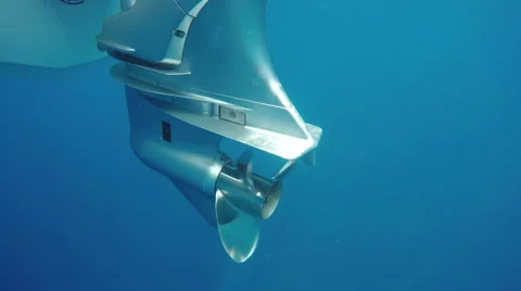 Boat Propeller Underwater Stock Video Footage | Royalty Free Boat ...