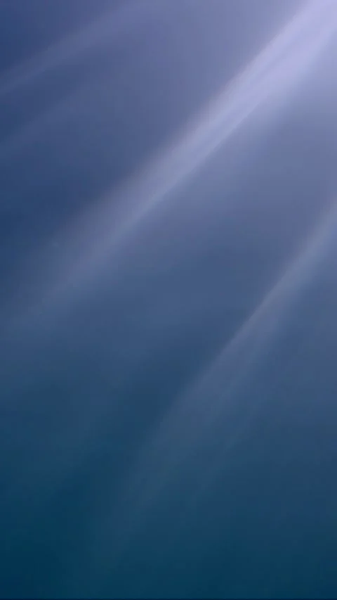 Underwater sunrays in the blue Ocean, Re... | Stock Video | Pond5