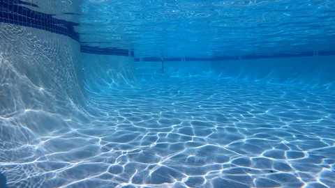 Underwater Swimming Pool with Moving Pat... | Stock Video | Pond5