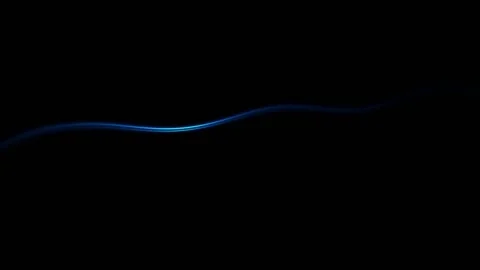 Undulating joint movement of blue lines ... | Stock Video | Pond5