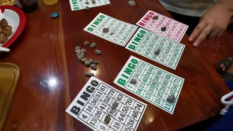 Card Table Bingo Stock Videos – Royalty-Free HD & 4K Videos | Pond5