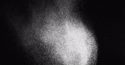 Uniform dust particles falling from top ... | Stock Video | Pond5