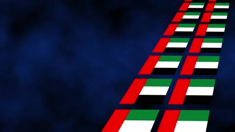 Uae Flag Animation Stock Footage ~ Royalty Free Stock Videos | Pond5