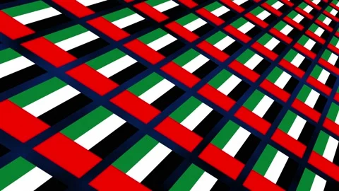 Uae Flag Animation Stock Footage ~ Royalty Free Stock Videos | Pond5