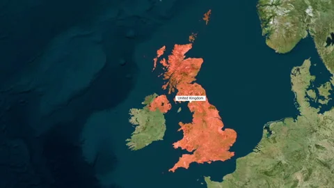Uk Map Zoom Stock Video Footage | Royalty Free Uk Map Zoom Videos | Pond5