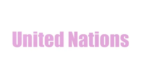 United Nations Animated Word Cloud Isola... | Stock Video | Pond5