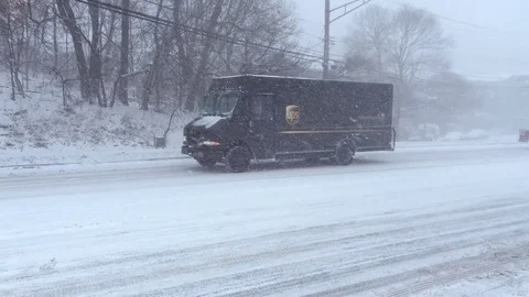 Ups Truck Stock Videos – Royalty-Free HD & 4K Videos