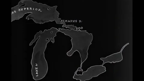 UNITED STATES - 1925 - Animated map of t... | Stock Video | Pond5