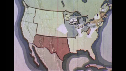 1950S Maps Stock Footage ~ Royalty Free Stock Videos | Page 13