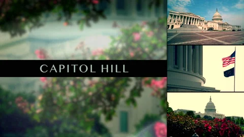 The United States Capitol Building Anima... | Stock Video | Pond5