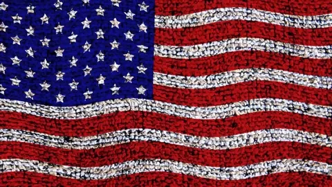 United States flag | Stock Video | Pond5