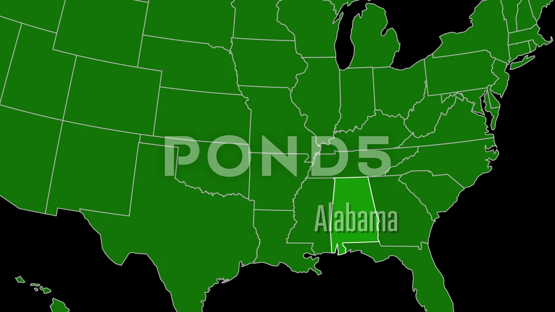 United States Map Zoom In A Map Of The United States : Compiled