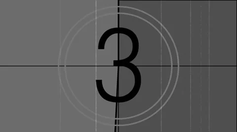 Universal Film Leader Countdown Stock Video Footage | Royalty Free ...
