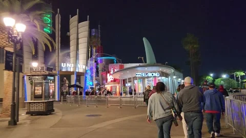 Universal Studios Hollywood Shop Bouleva... | Stock Video | Pond5