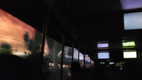 Universal Studios Hollywood Tour Bus Rid... | Stock Video | Pond5