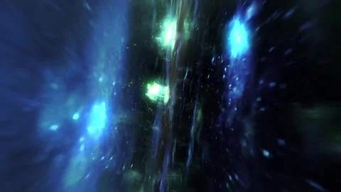 Universe warping, time travel, multivers... | Stock Video | Pond5