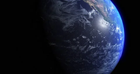 Universe, world and zoom of earth in spa... | Stock Video | Pond5