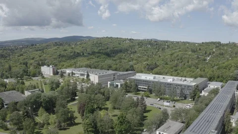 university complex, Education buildings,... | Stock Video | Pond5