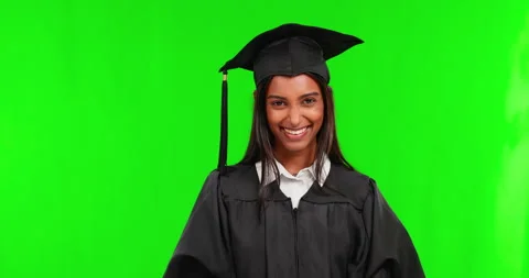 University graduation, green screen and ... | Stock Video | Pond5