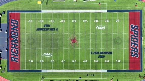 University of Richmond Spiders football ... | Stock Video | Pond5