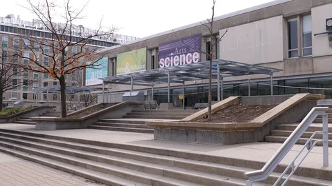 University of Toronto sign and campus ex... | Stock Video | Pond5