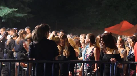 Concert Gate Stock Footage ~ Royalty Free Stock Videos | Pond5