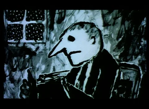 Unsettling scene from animated film Wind... | Stock Video | Pond5