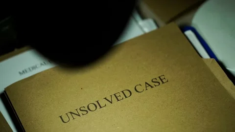 Unsolved Cold Case Files, Police Murder ... | Stock Video | Pond5