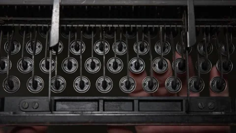 Antique Typewriter Stock Footage ~ Royalty Free Stock Videos | Pond5