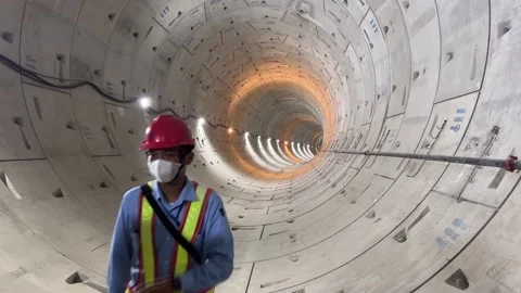 Update MRT transportation phase 2 in Jak... | Stock Video | Pond5