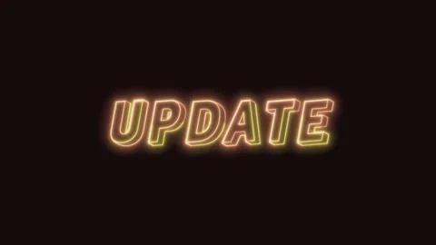 Update Neon Text Seamless Loop with Blac... | Stock Video | Pond5
