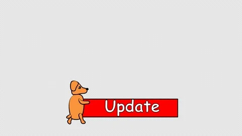 Update text on transparent background vi... | Stock Video | Pond5