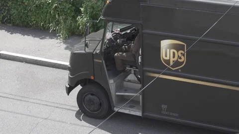 Ups Driver Stock Video Footage | Royalty Free Ups Driver Videos | Pond5