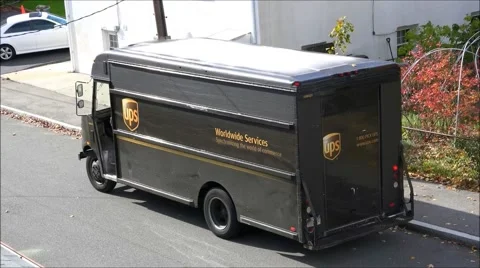 Ups Truck Stock Video Footage | Royalty Free Ups Truck Videos | Page 2