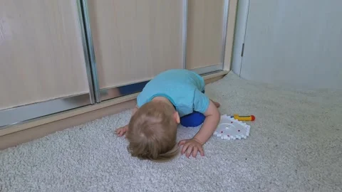 An upset child is crying. Concepts of tr... | Stock Video | Pond5